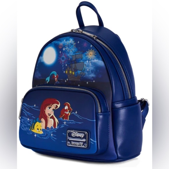 Loungefly | Bags | Loungefly Disney The Little Mermaid Ariel Fireworks ...